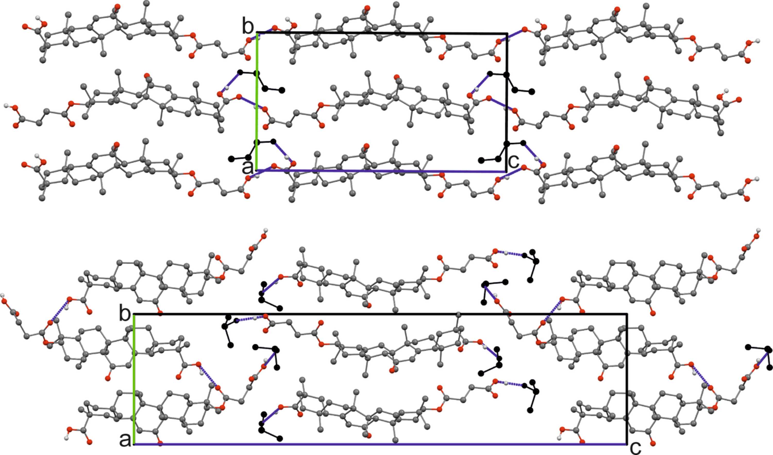 (IUCr) Solvated forms of carbenoxolone – different degrees of ...