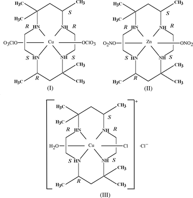 (IUCr) Three transition-metal complexes with the macrocyclic ligand ...