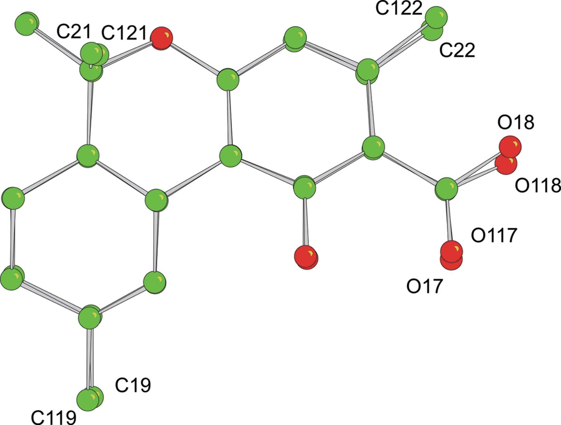 (IUCr) Δ 9 -Tetra­hydro­cannabinolic acid A, the precursor to Δ 9 ...