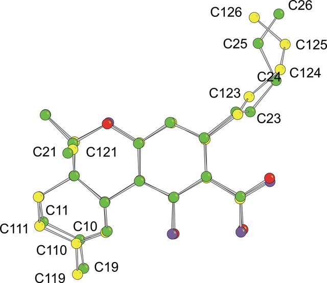 (IUCr) Δ 9 -Tetra­hydro­cannabinolic acid A, the precursor to Δ 9 ...