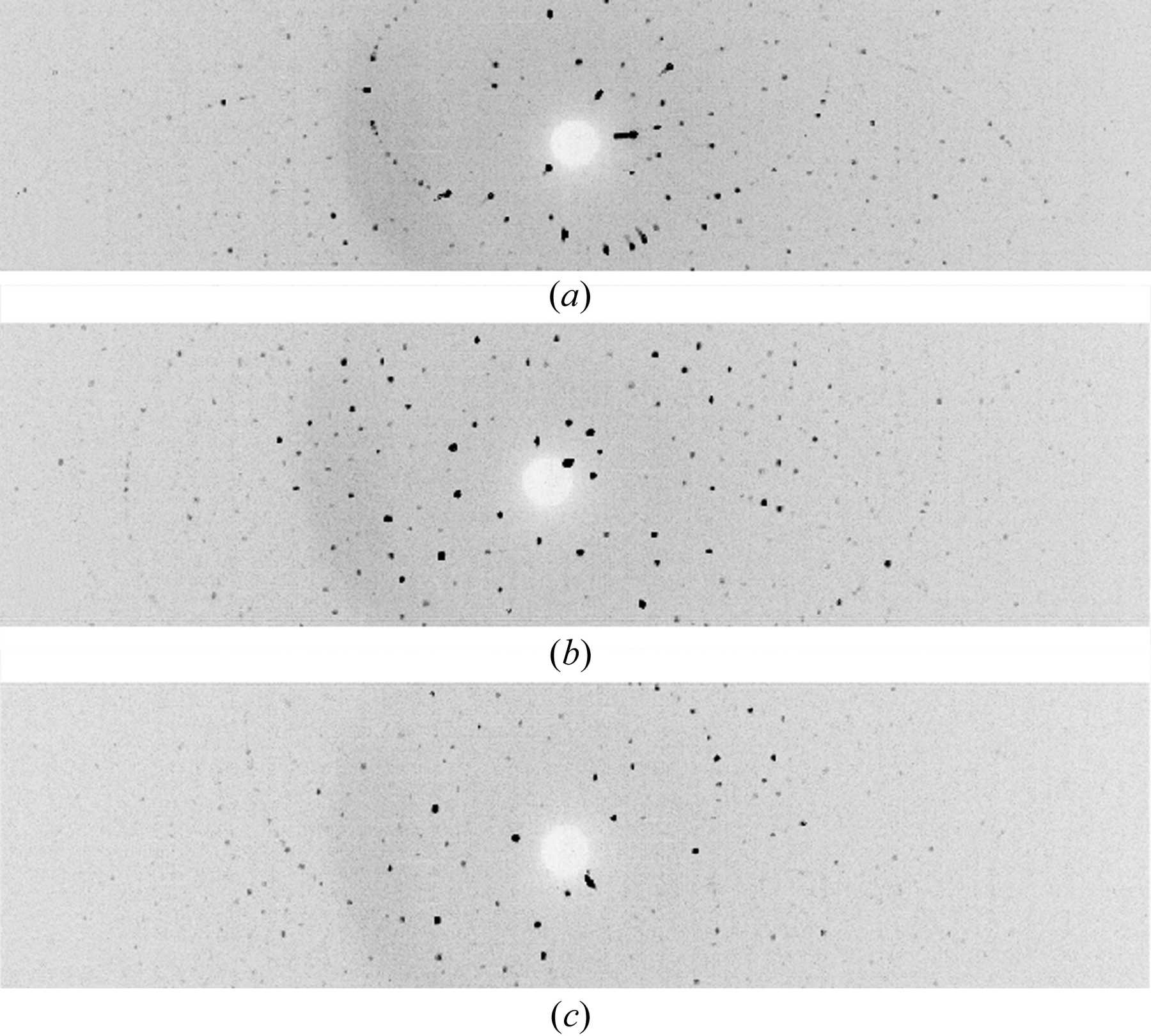 (IUCr) A preliminary time-of-flight neutron diffraction study of ...