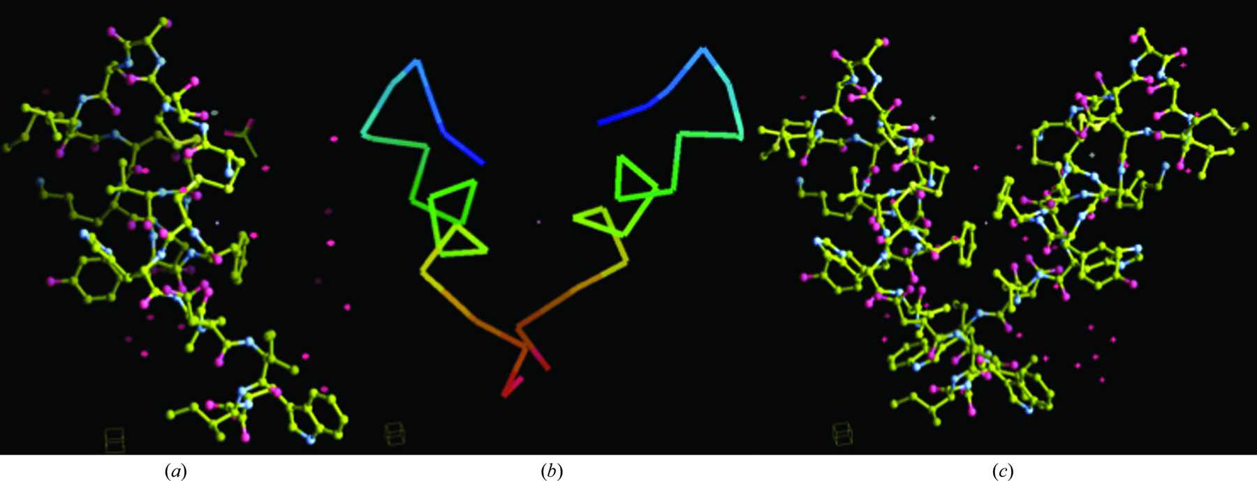 (IUCr) The X-ray crystal structure of human endothelin 1, a polypeptide ...