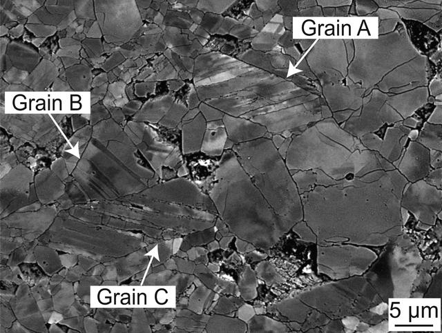 (IUCr) ECCI, EBSD and EPSC characterization of rhombohedral twinning in ... (IUCr) ECCI, EBSD and EPSC characterization of rhombohedral twinning in ...